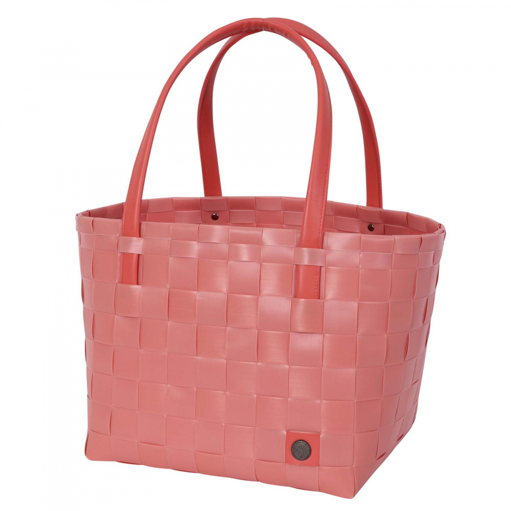 Color Match Shopper Fra Handed By Soft Coral Strikkemagi Color Match Shopper Fra Handed By Soft Coral Strikkemagi